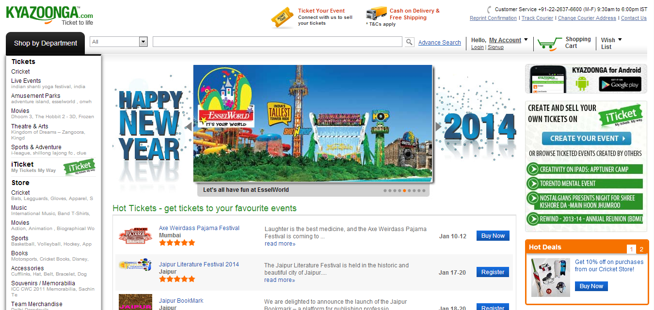 Top 10 Ticketing Platforms in India